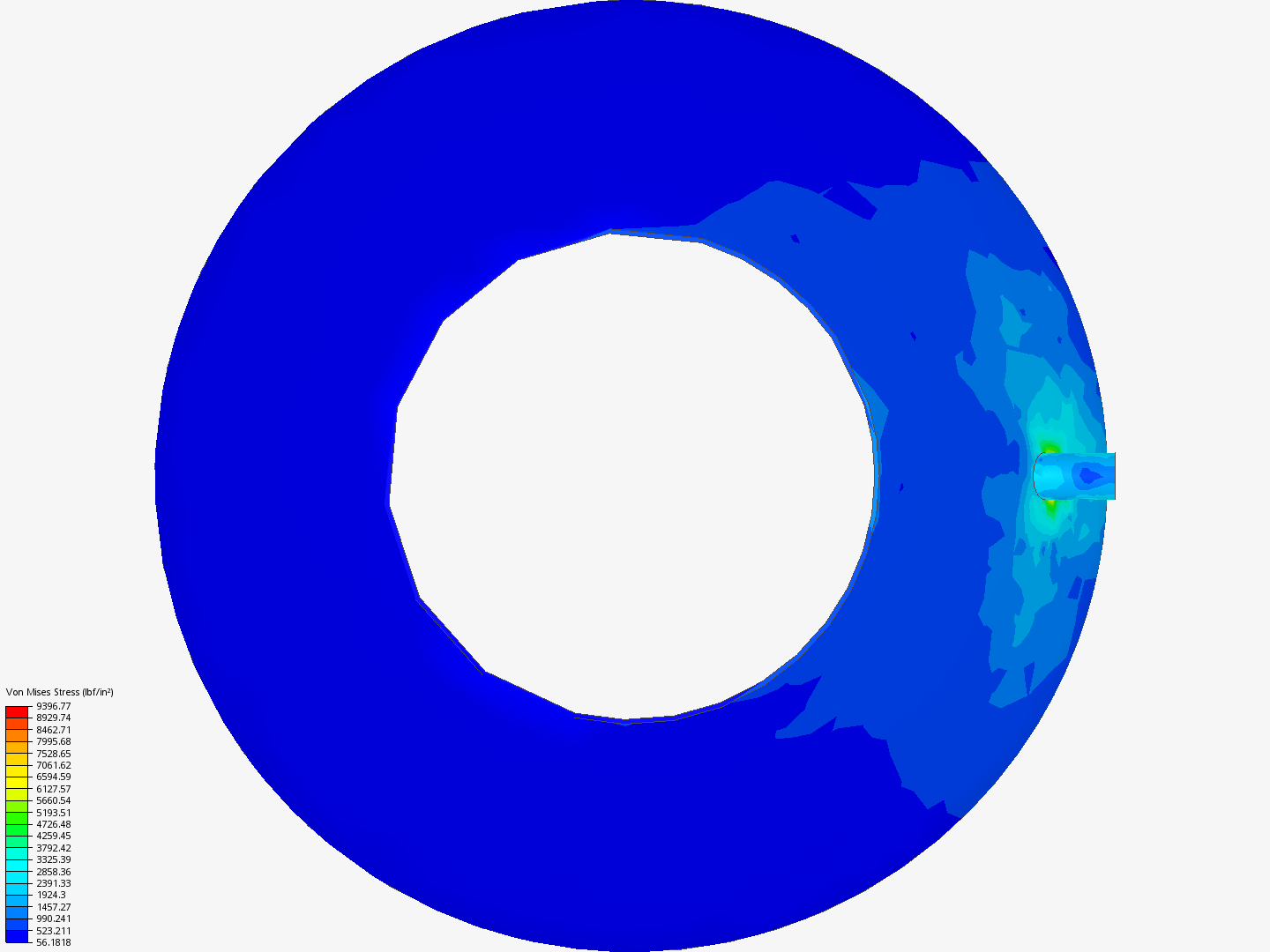 Nozzle load by Simon_Thomas | SimScale