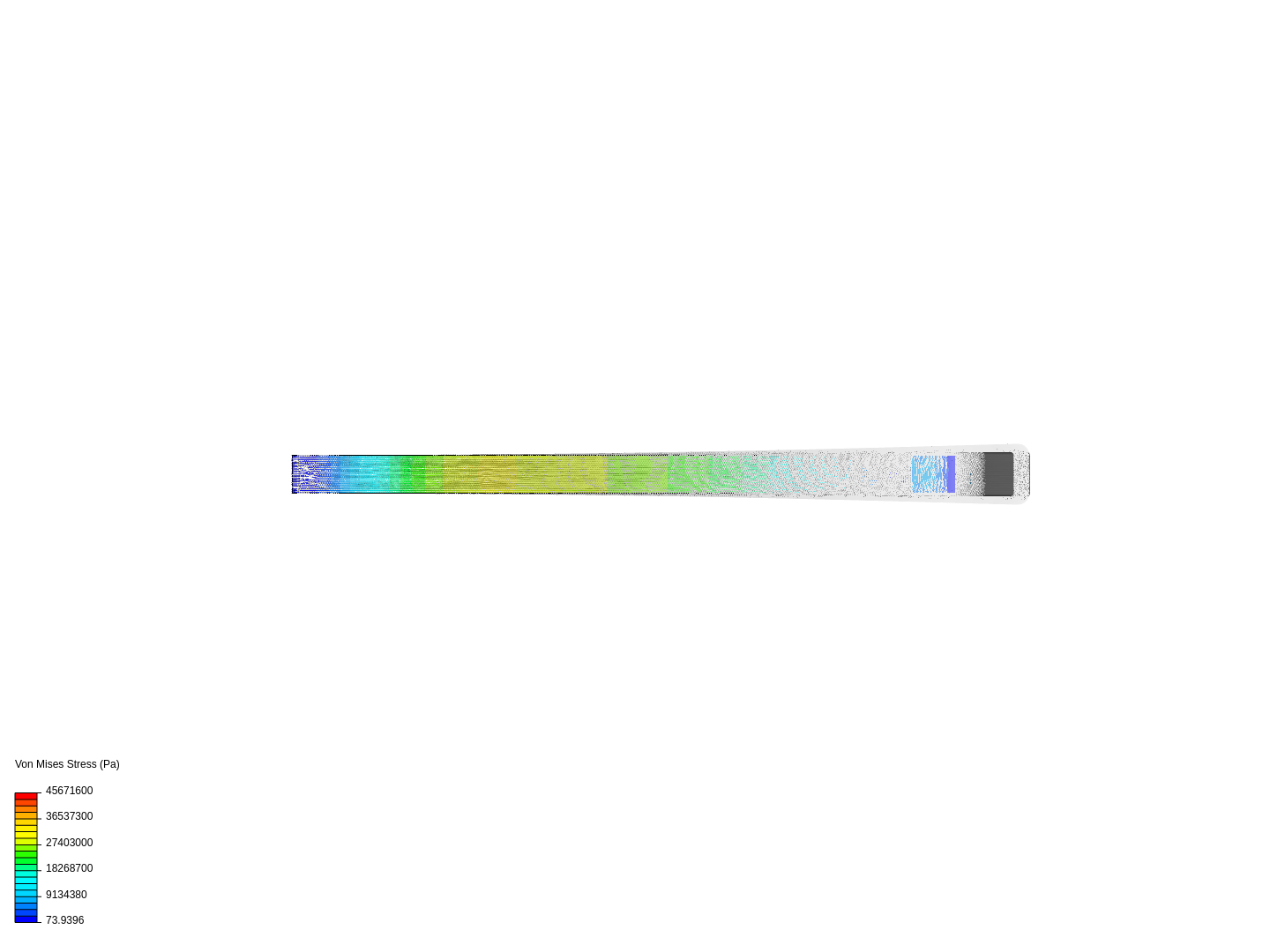 Reclaimer arm analysis by Sreepathi | SimScale