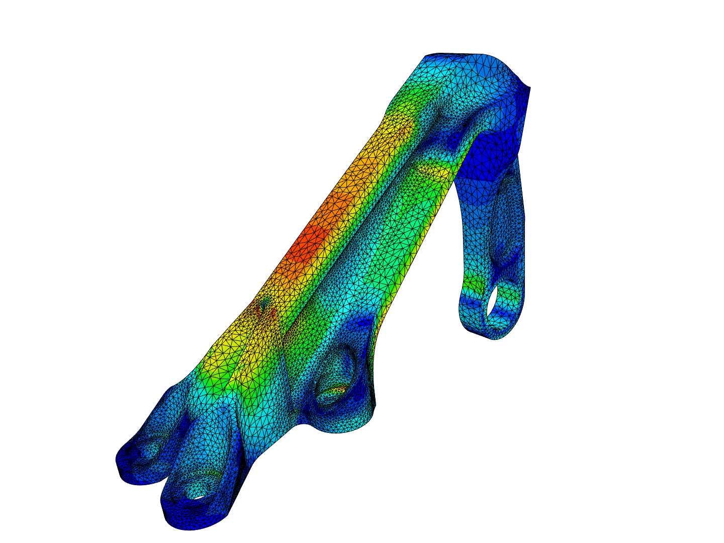 fem non linear and linear analysis by Srikar061808 | SimScale