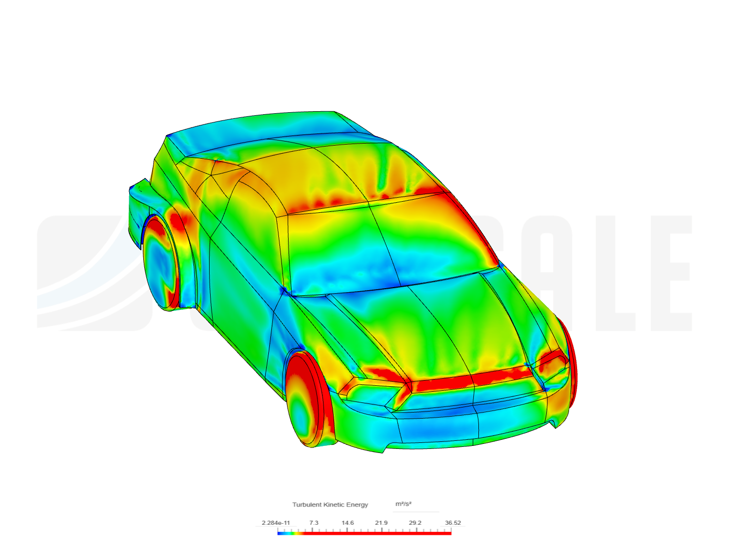 Incompressible CFD simulation over a vehicle- MUSTANG - Copy - Copy ...