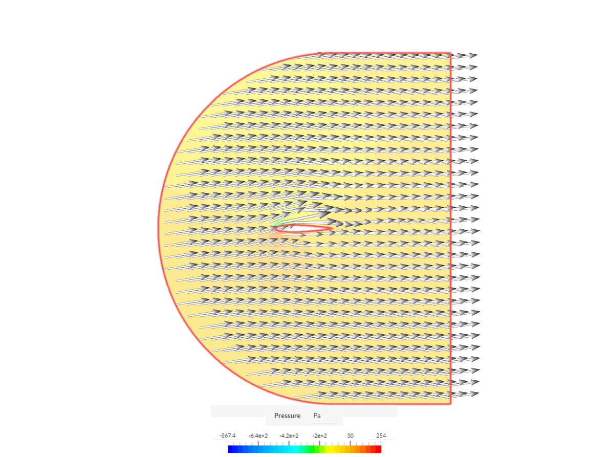 2D_Airfoil_Folw_Transient by Sudou | SimScale