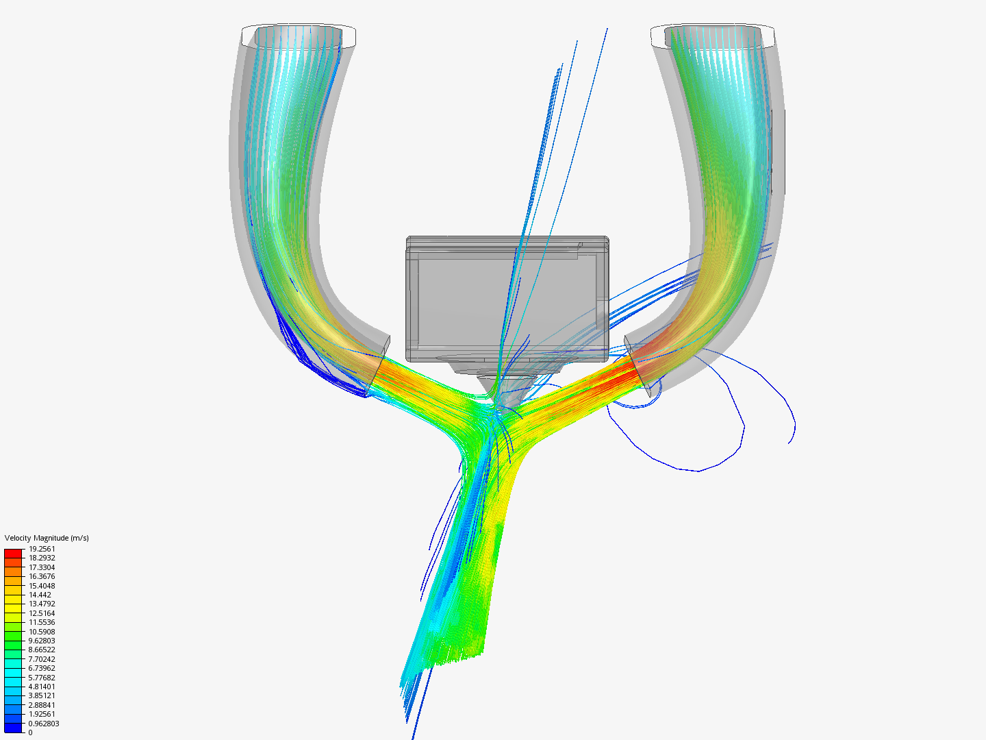 Ender 5 lofted ducts by TDodson | SimScale
