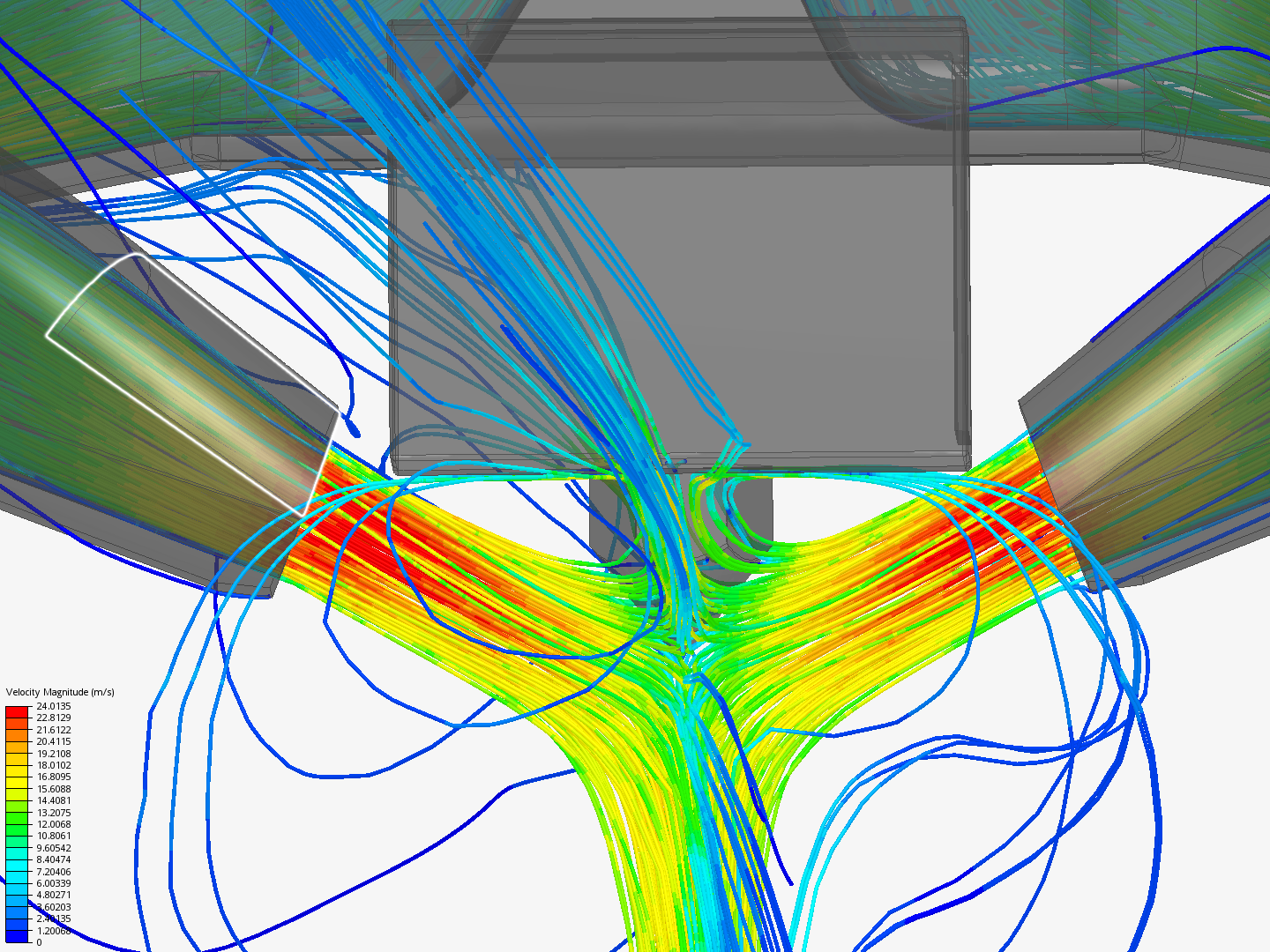 Ender 5 S1 New Duct Adjusted by TDodson | SimScale