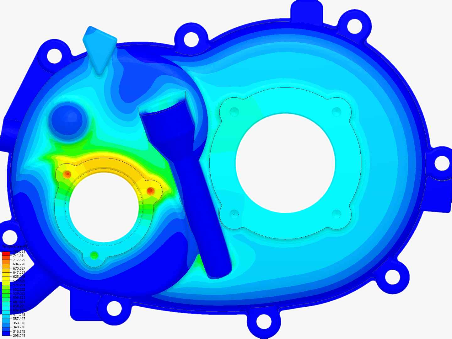 Tutorial: Thermal Analysis of a Differential Casing by TNZL | SimScale