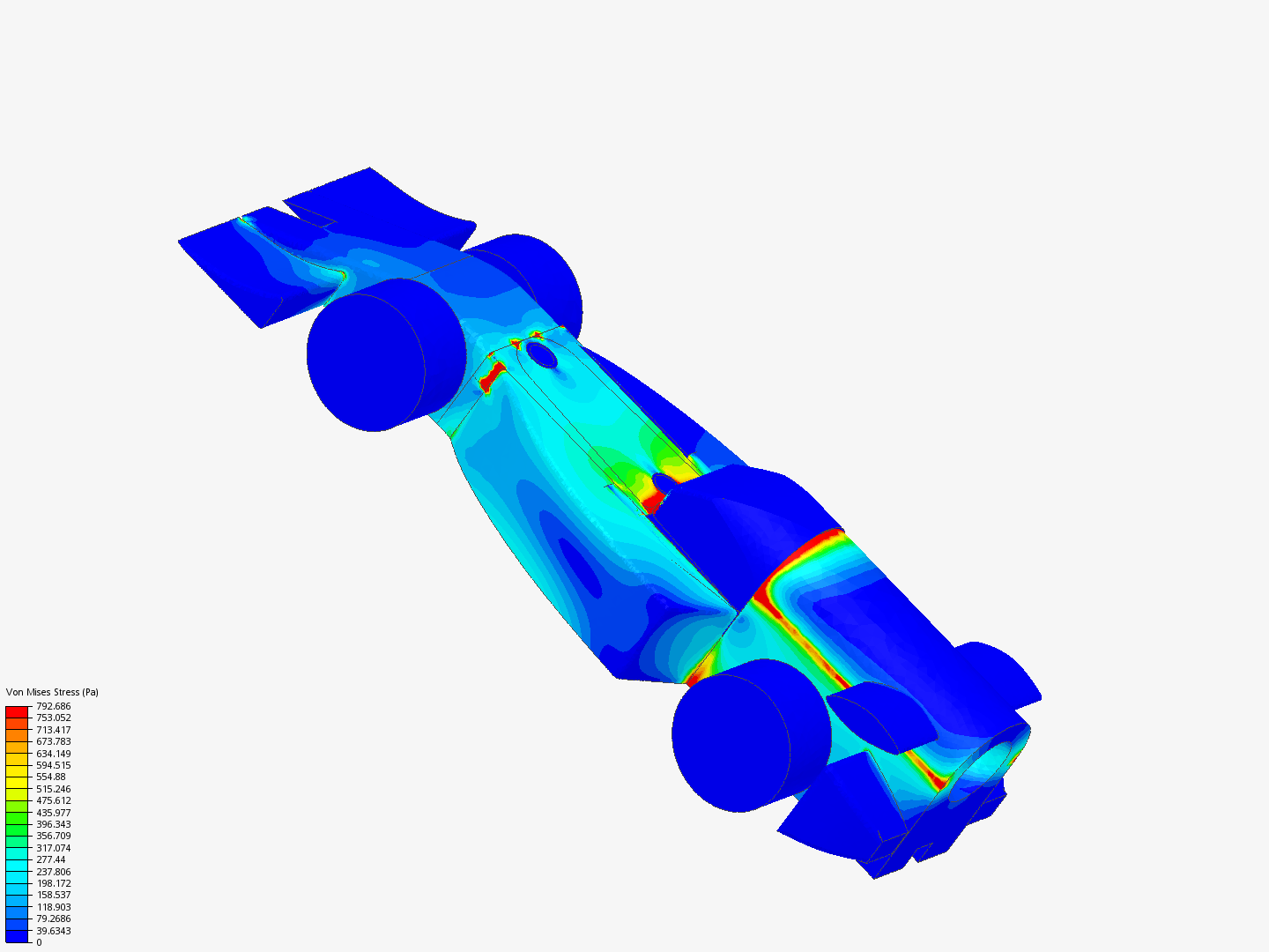 Model Cyclone MK1 FEA Analysis by Team_Vortex | SimScale...