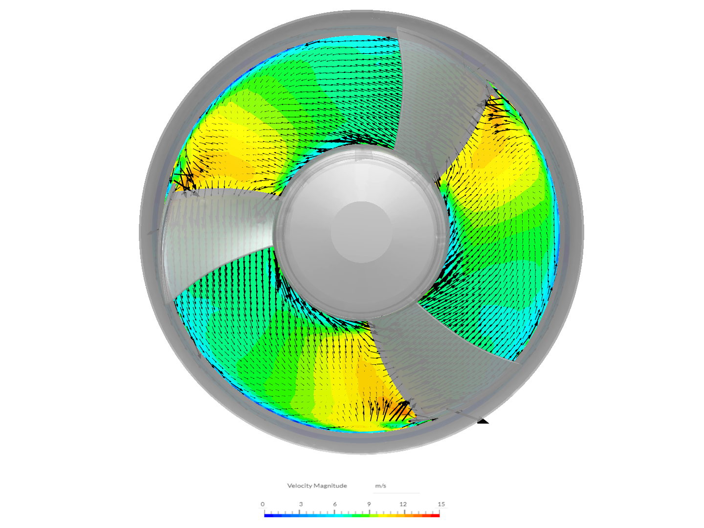 Axial Fan Performance by Templates | SimScale