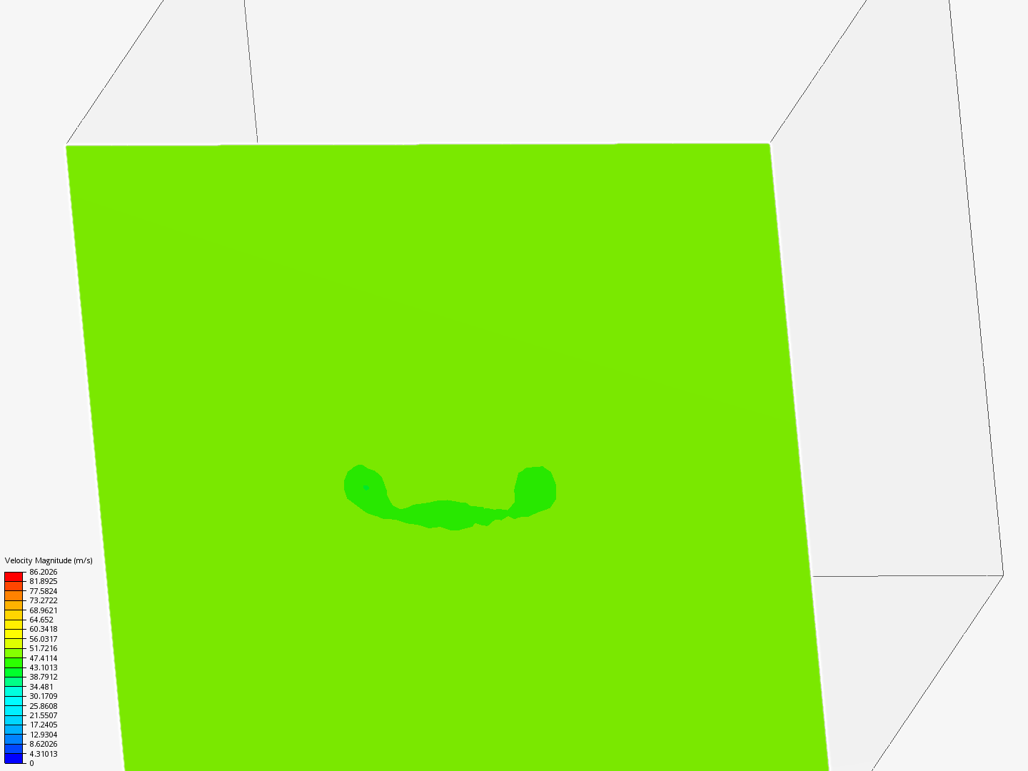 Wing Fences Regular 5 aoa by TonyS1contact | SimScale
