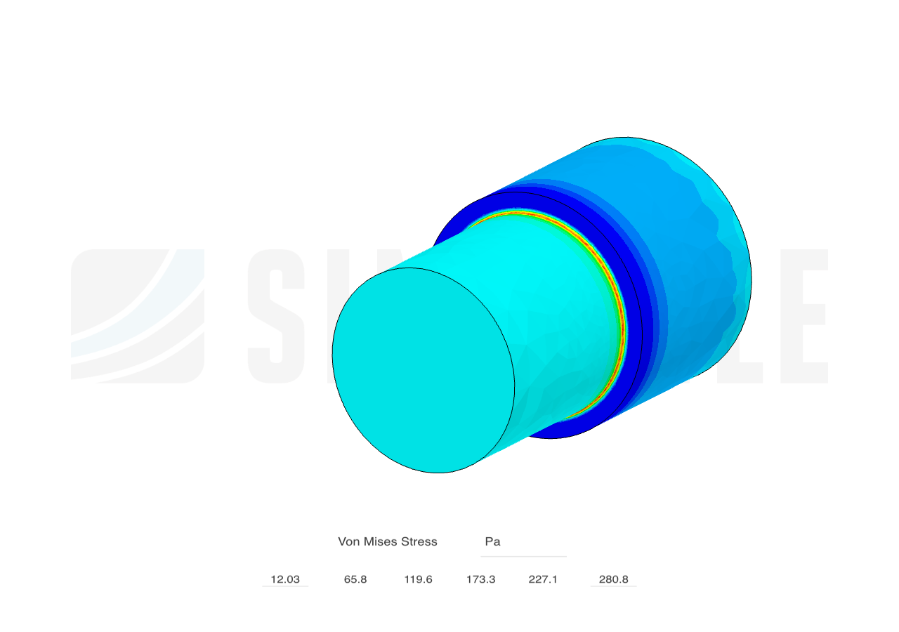 Stress raiser by Turiya | SimScale