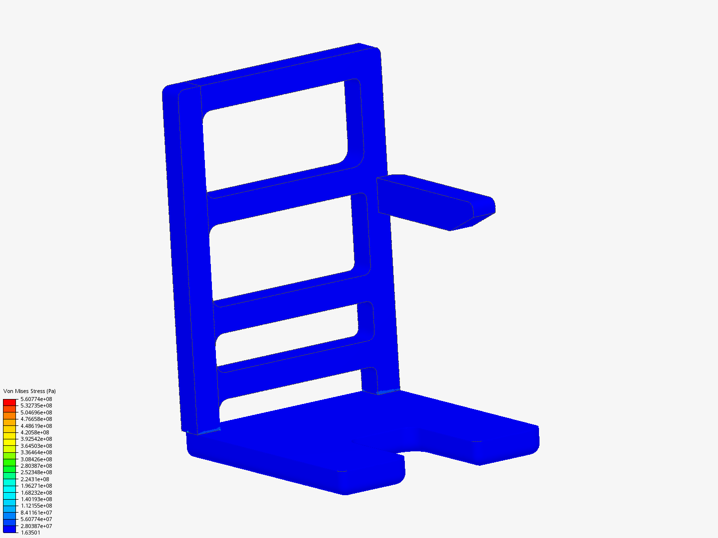 Chair Frame Test 3 by Tyler_Swisher | SimScale