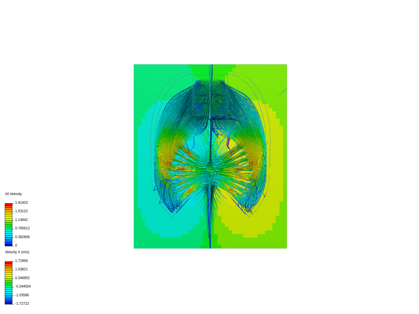 MK6 RPW fan shroud by VanessaE | SimScale