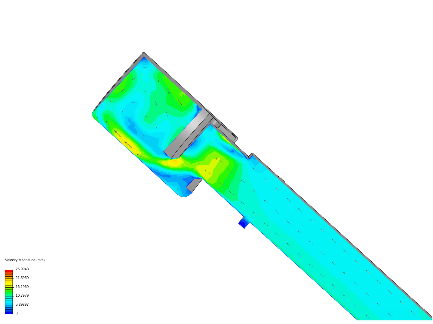 Tutorial: Fluid Flow Through a Valve by Vanessasfrt | SimScale