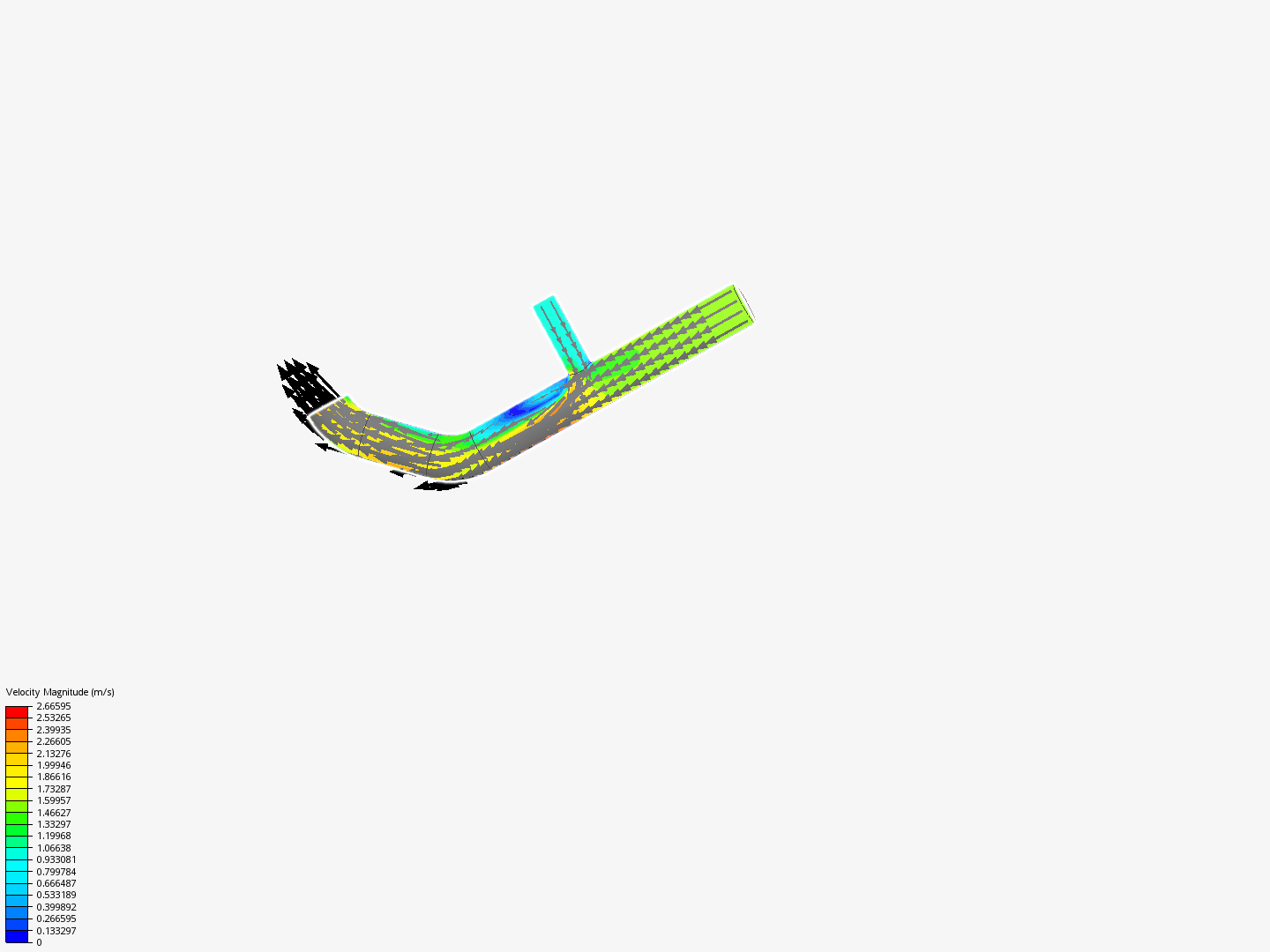 Tutorial 2: Pipe junction flow - Copy by Vsimonenko | SimScale