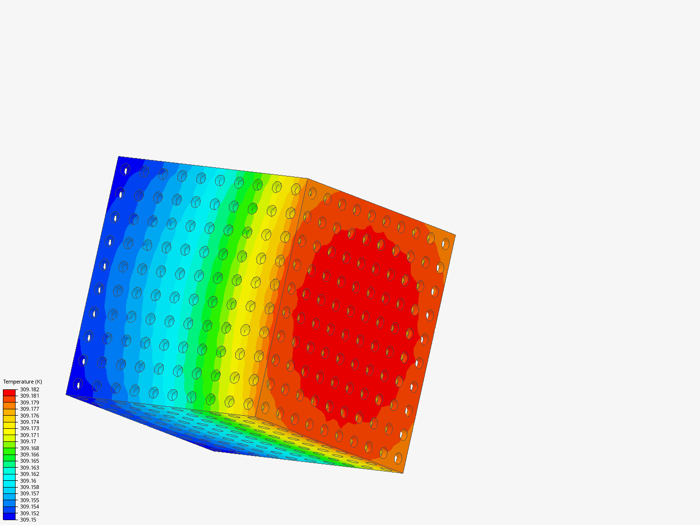 Semiconductor-thermal simulation-silicon-CO Pores -Temp 20-Load40 by ...