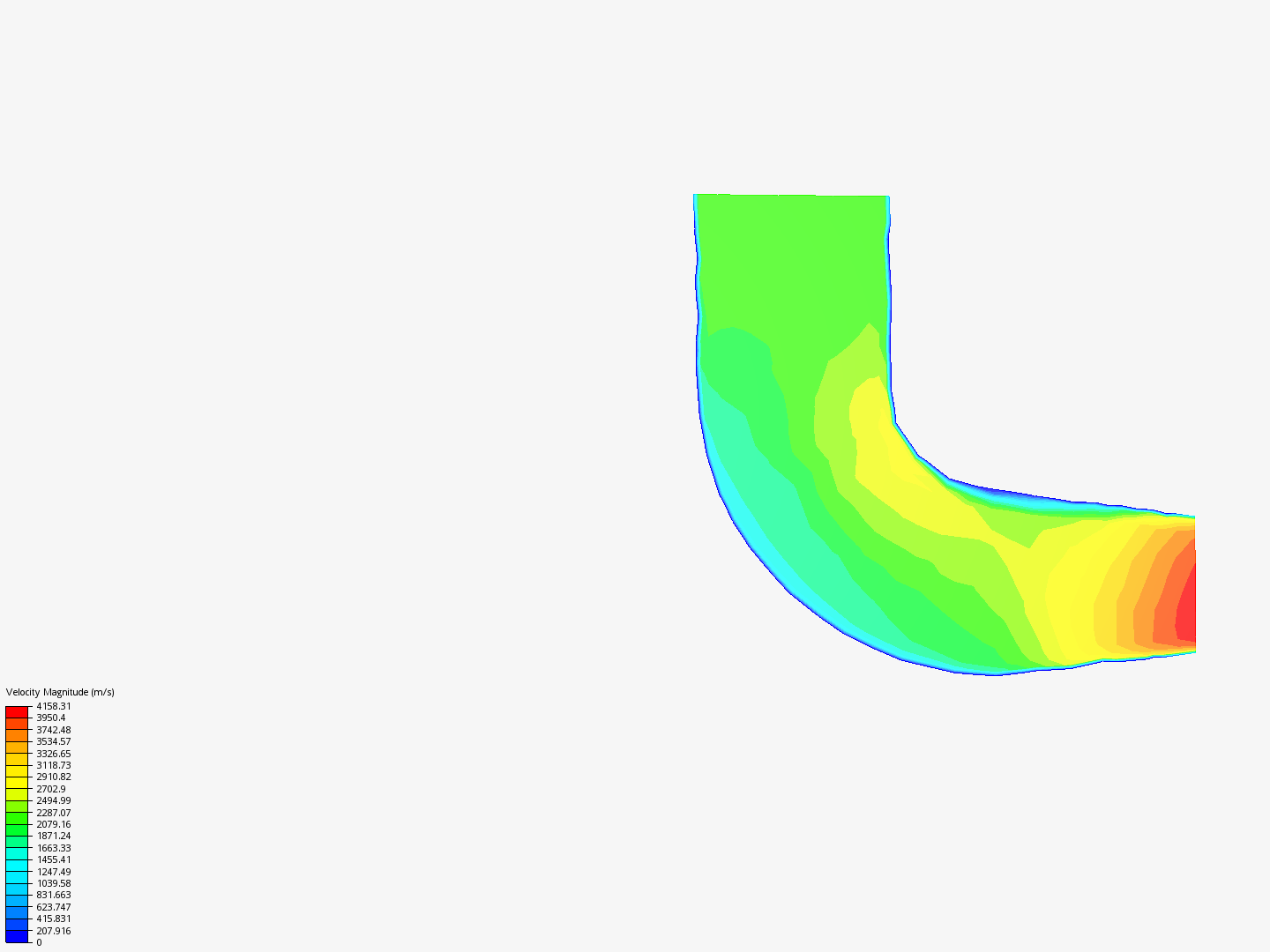 codo con reduccion by Yasab | SimScale