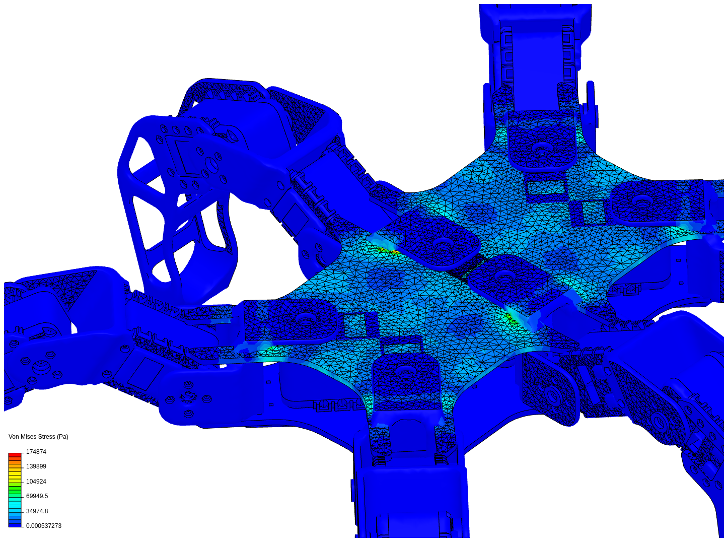 Hexapod_Analysis by YashChauhan | SimScale