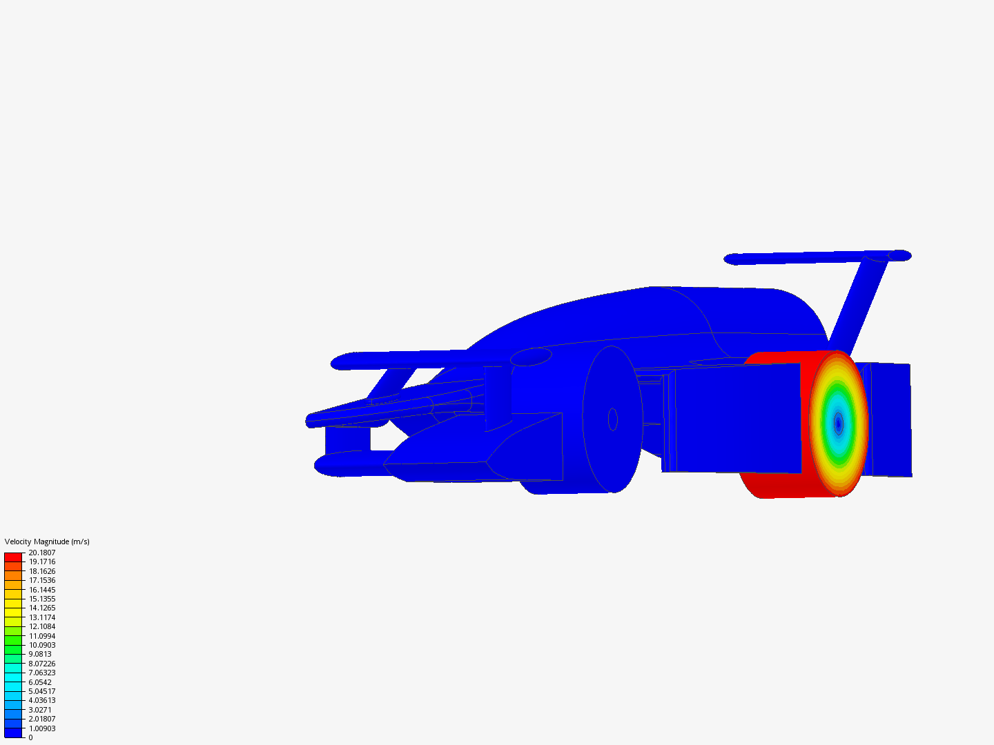 F1 new design by ZHOLL | SimScale