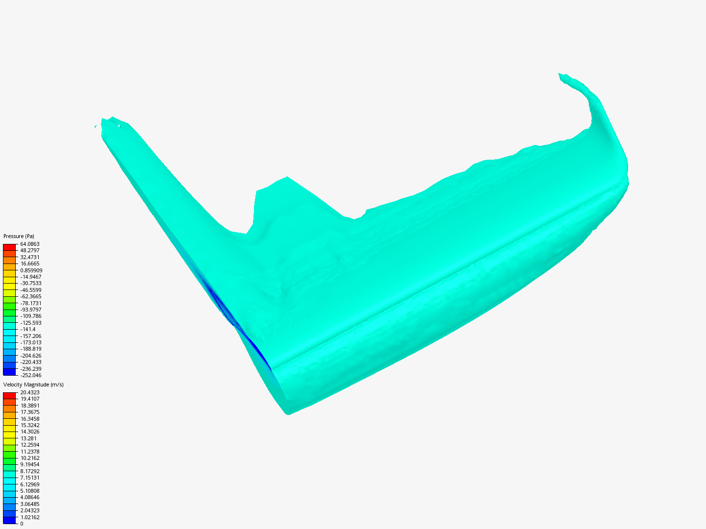 tilted winglet W by Z_L | SimScale