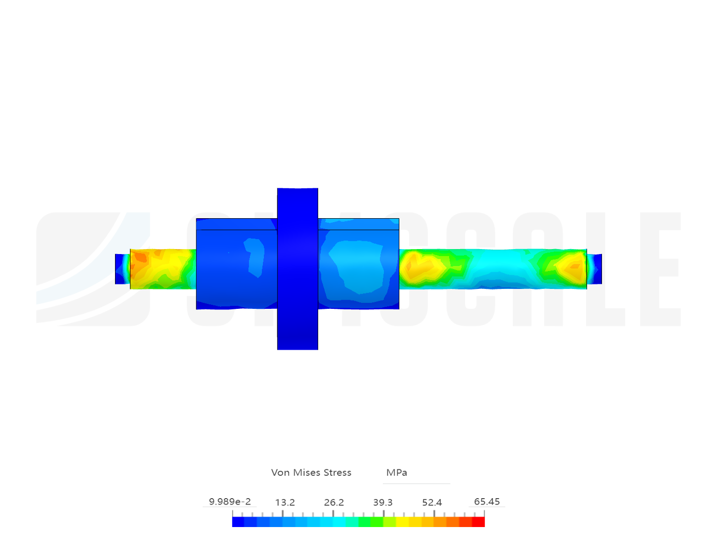 Manufacture 3 Shafts by Zichen_Liao | SimScale