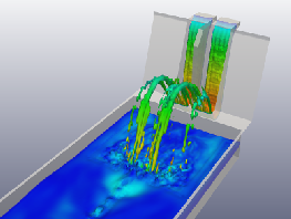 Laminar Flow Waterfall by a_abellan | SimScale