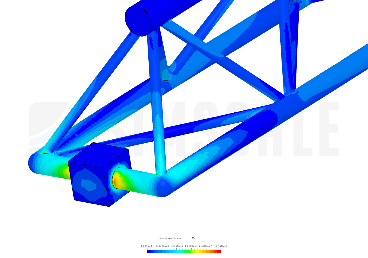 Tutorial - Linear static analysis of a crane by a_elomari | SimScale