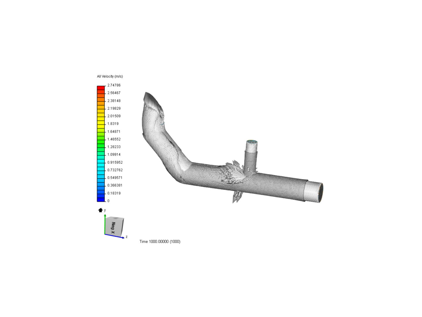 Tutorial 2: Pipe junction flow by a_kraus1 | SimScale