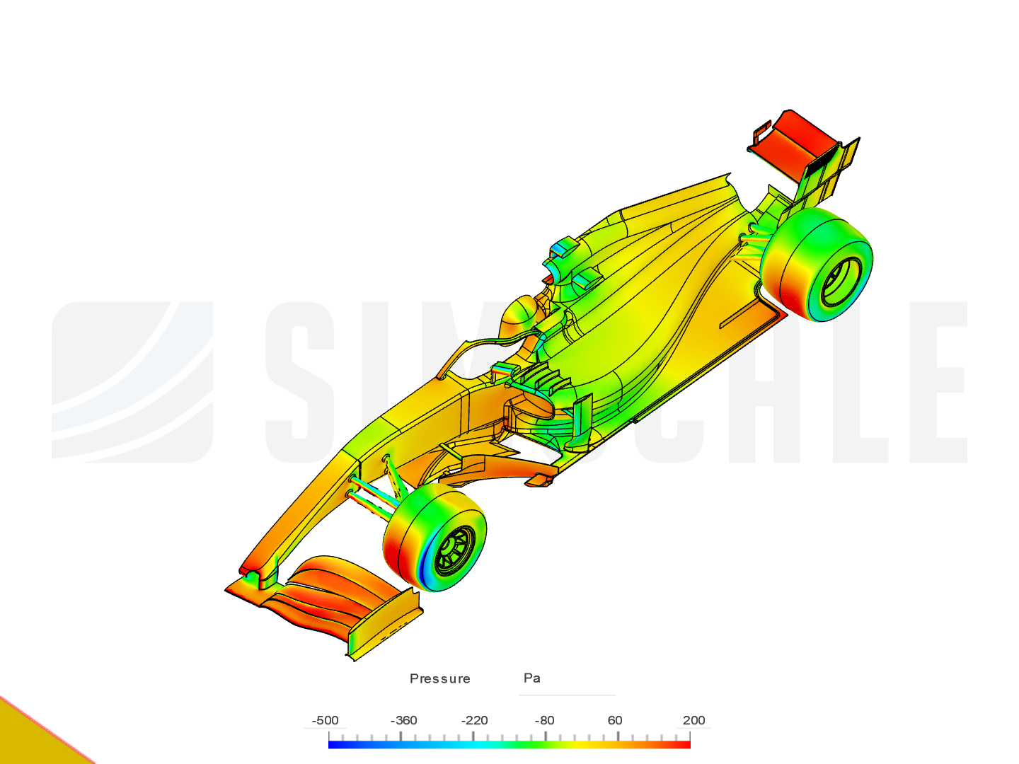 F1 Aerodynamics by aabdelwahed | SimScale