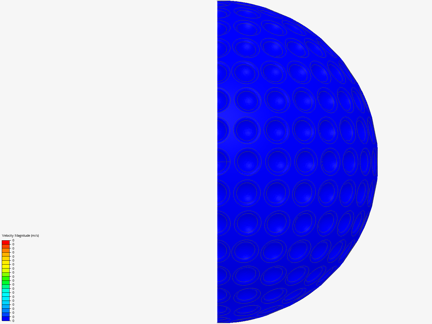 GOLF BALL SIMULATION by aaditya_sahoo24 | SimScale