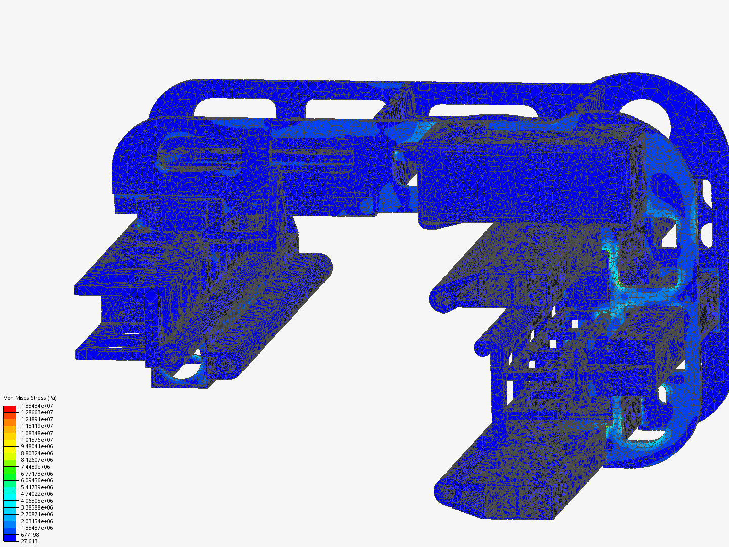 Robotic Gripper FEA Tutorial by aalbertomarti | SimScale
