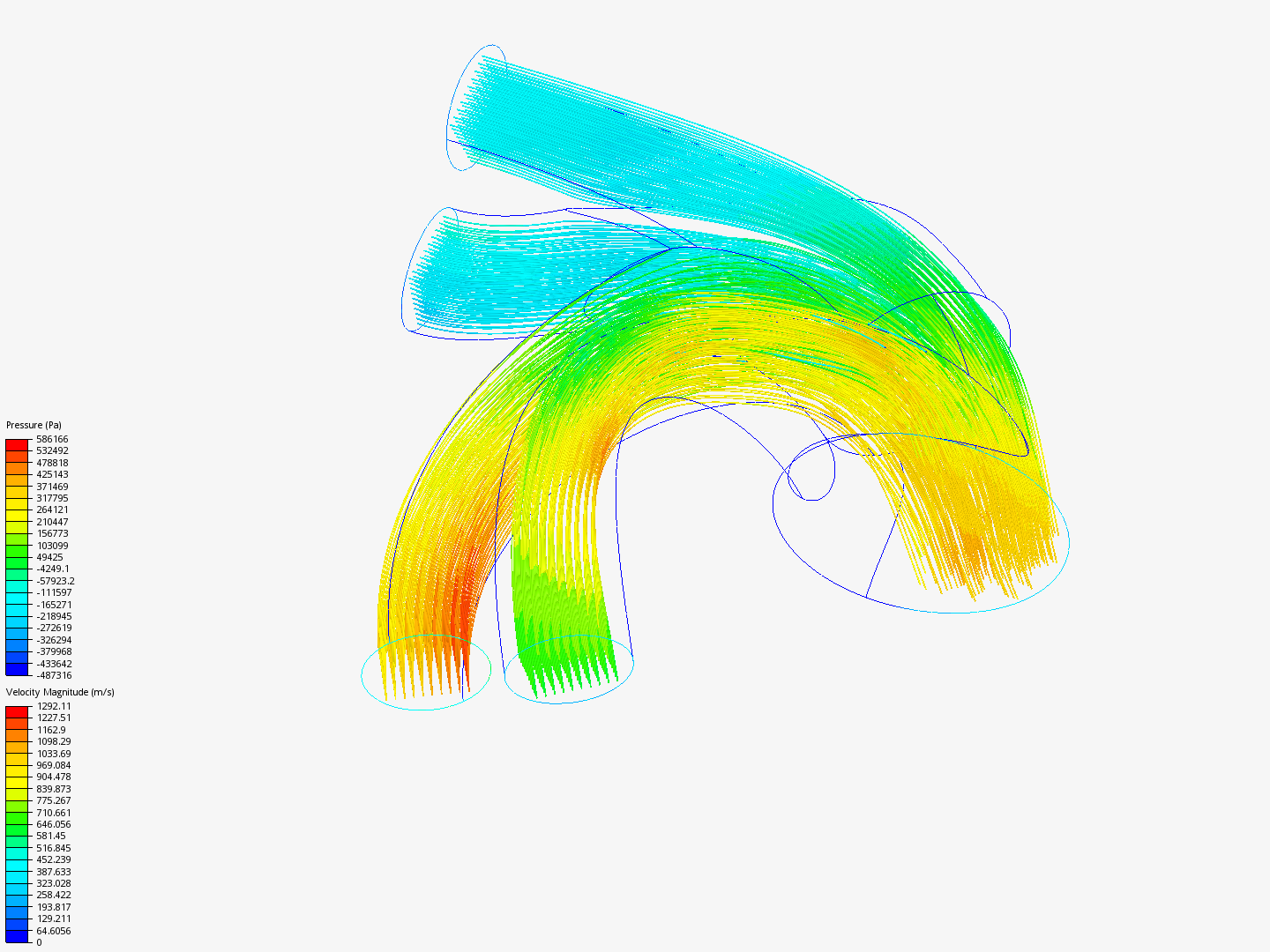 CFD Collector Test 2 by aalexnelson | SimScale