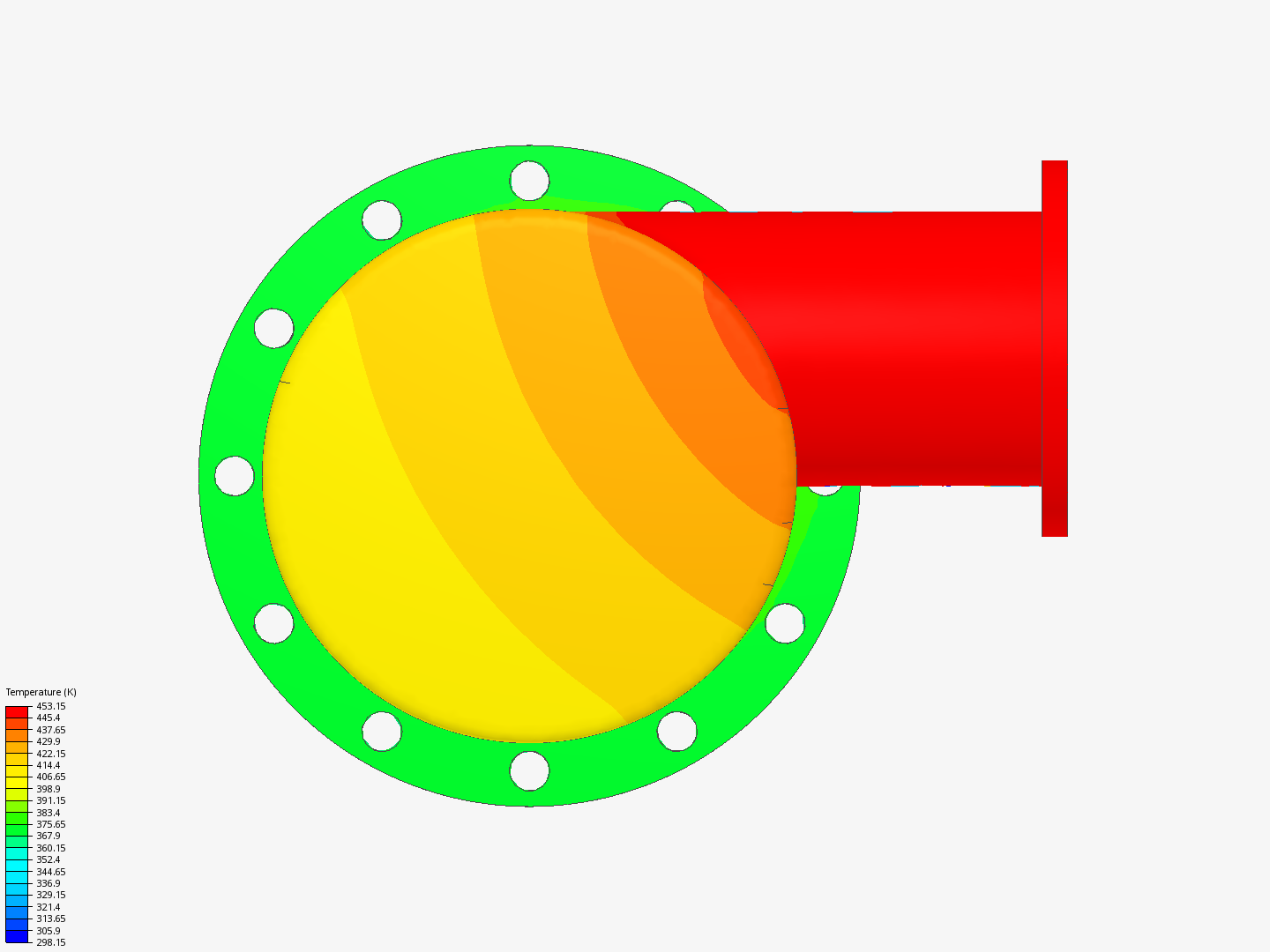 Thermal Simulation of shell tube heat exchanger(counter current flow) by aanantre | SimScale