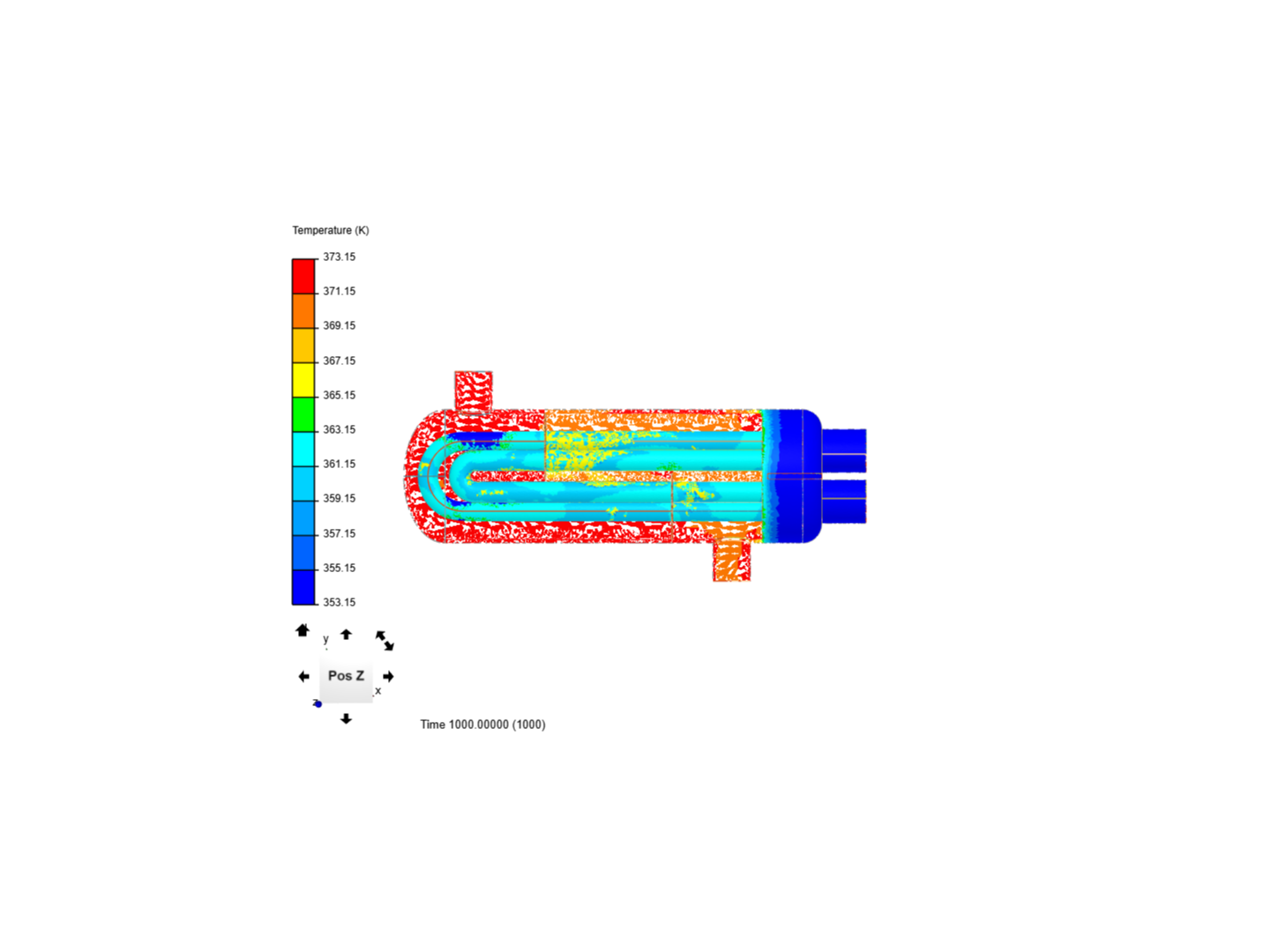 Tutorial: U type Heat Exchanger by aaoune | SimScale