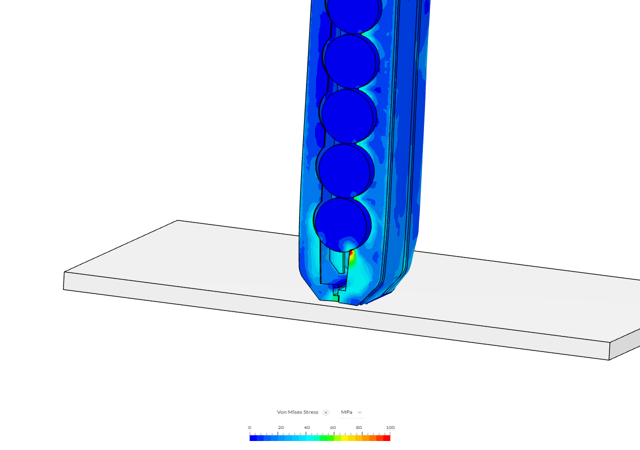Battery Pack-Drop Test Advanced Dynamic Analysis by aarafat_7 | SimScale