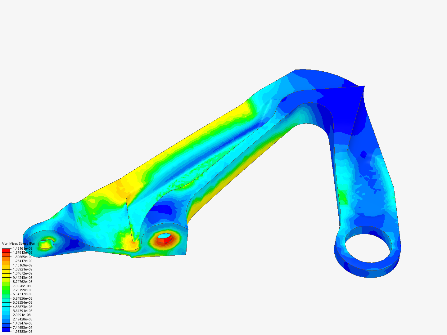 Plate 2: Nonlinear Analysis of Aircraft Engine Bearing Bracket ...