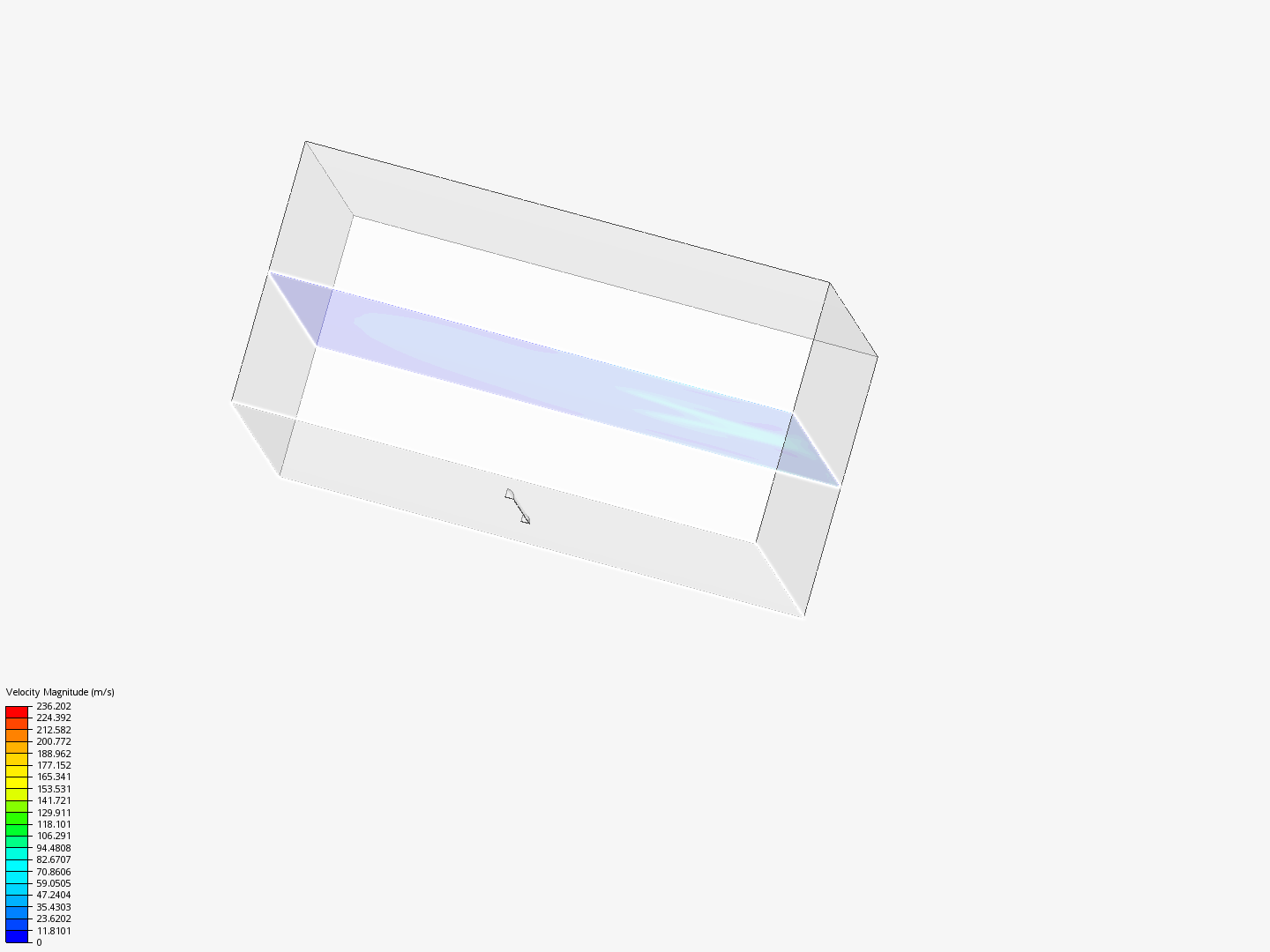 Half cylinder by ab358 | SimScale