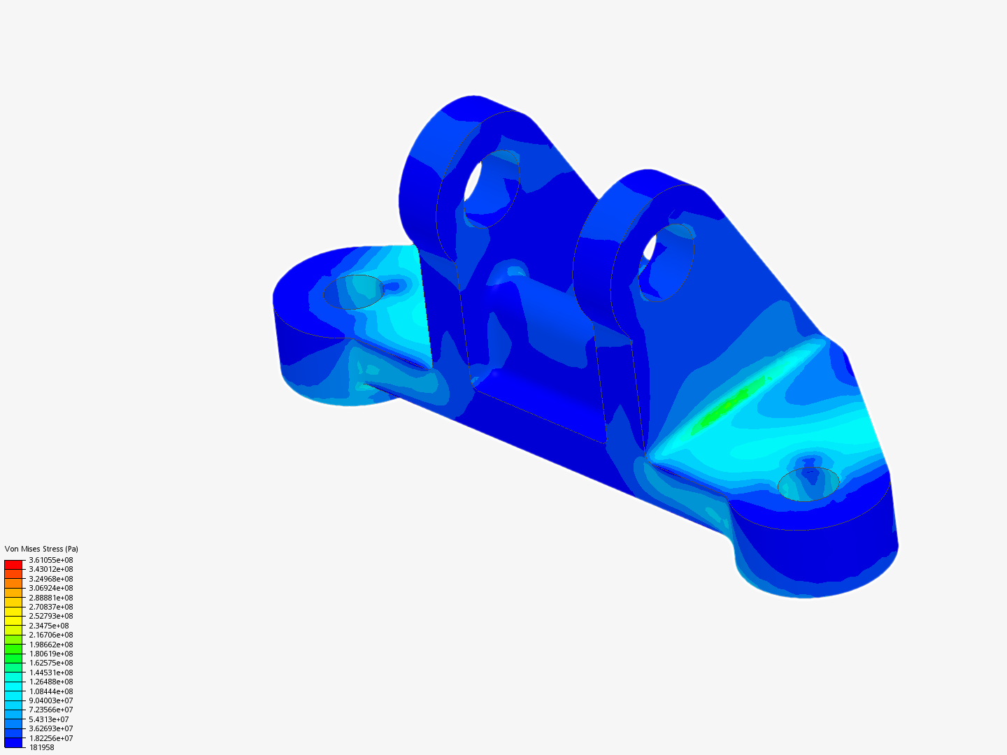 Bracket by abaldauf | SimScale