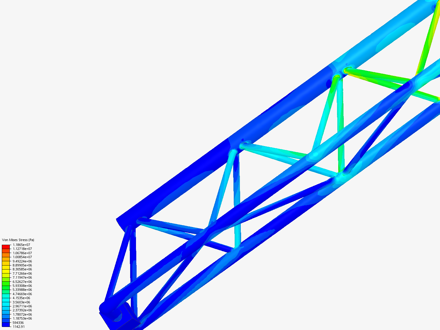Tutorial - Linear static analysis of a crane by abddjalilkheli | SimScale