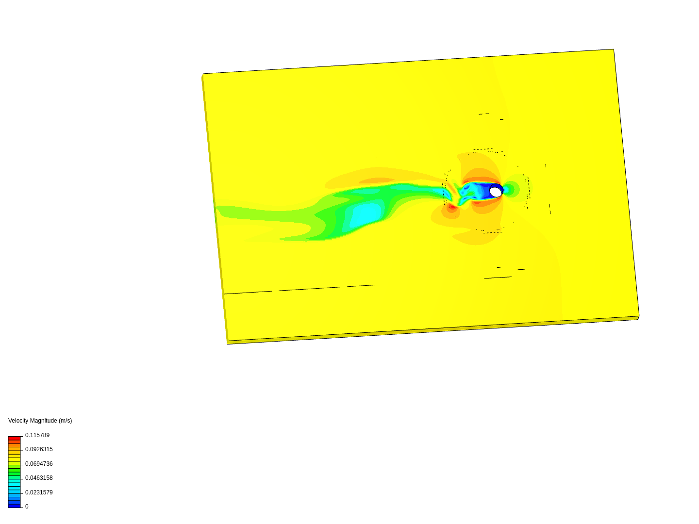 Flow over cylinder by abhilashkar_20 | SimScale