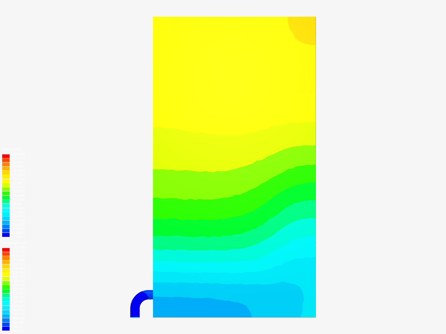 Earth tube heat exchanger - Copy by abhishekray000 | SimScale