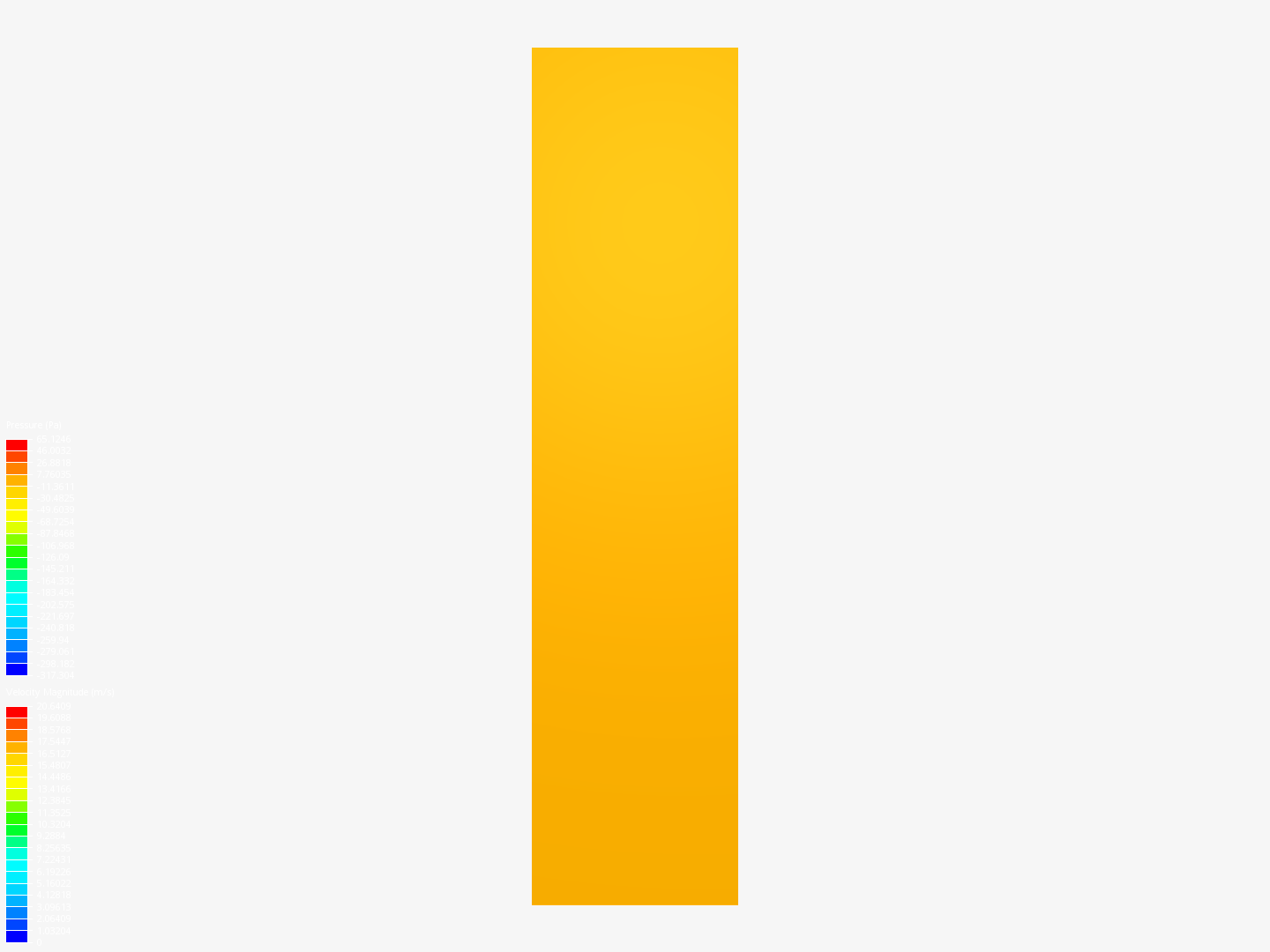 Airflow around a spoiler_sim scale by abinaya_ravi | SimScale