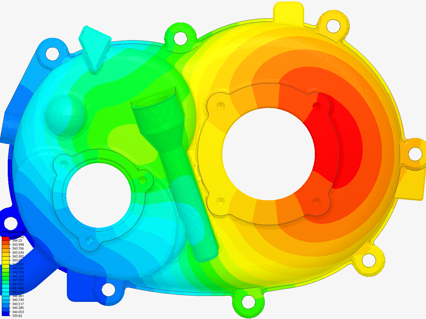 Tutorial: Thermal Analysis of a Differential Casing by abogak | SimScale