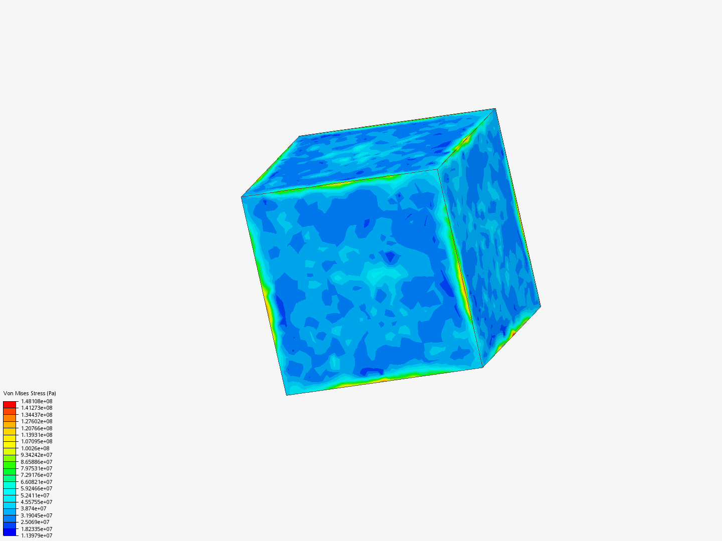 uniform pressure on thin wall by abucher | SimScale