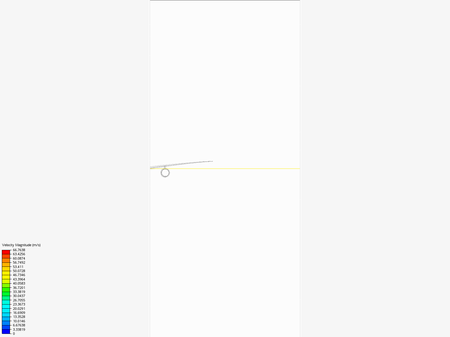 Tutorial: Compressible Flow Around a Wing by accuracy | SimScale