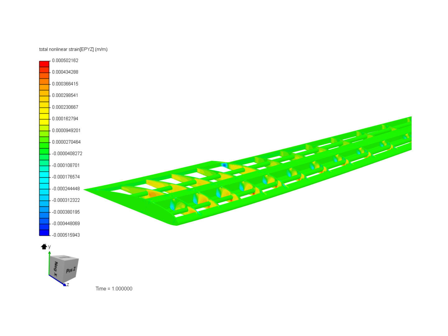 Wing Bending Tutorial by achu_shankar2 | SimScale