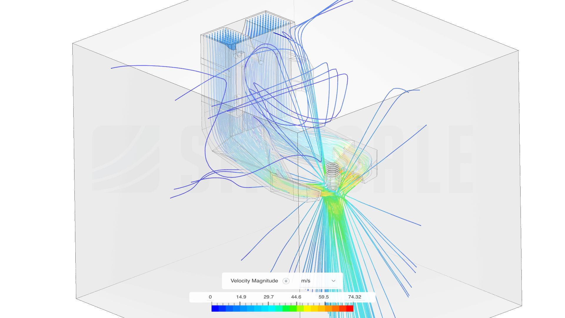 Duct Fan Mount CHT by acidetch | SimScale