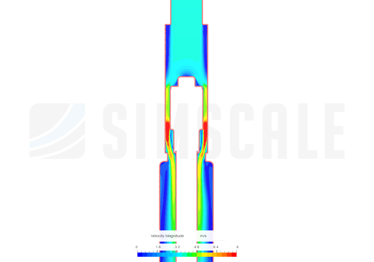 CFD internal flow by adellorto | SimScale