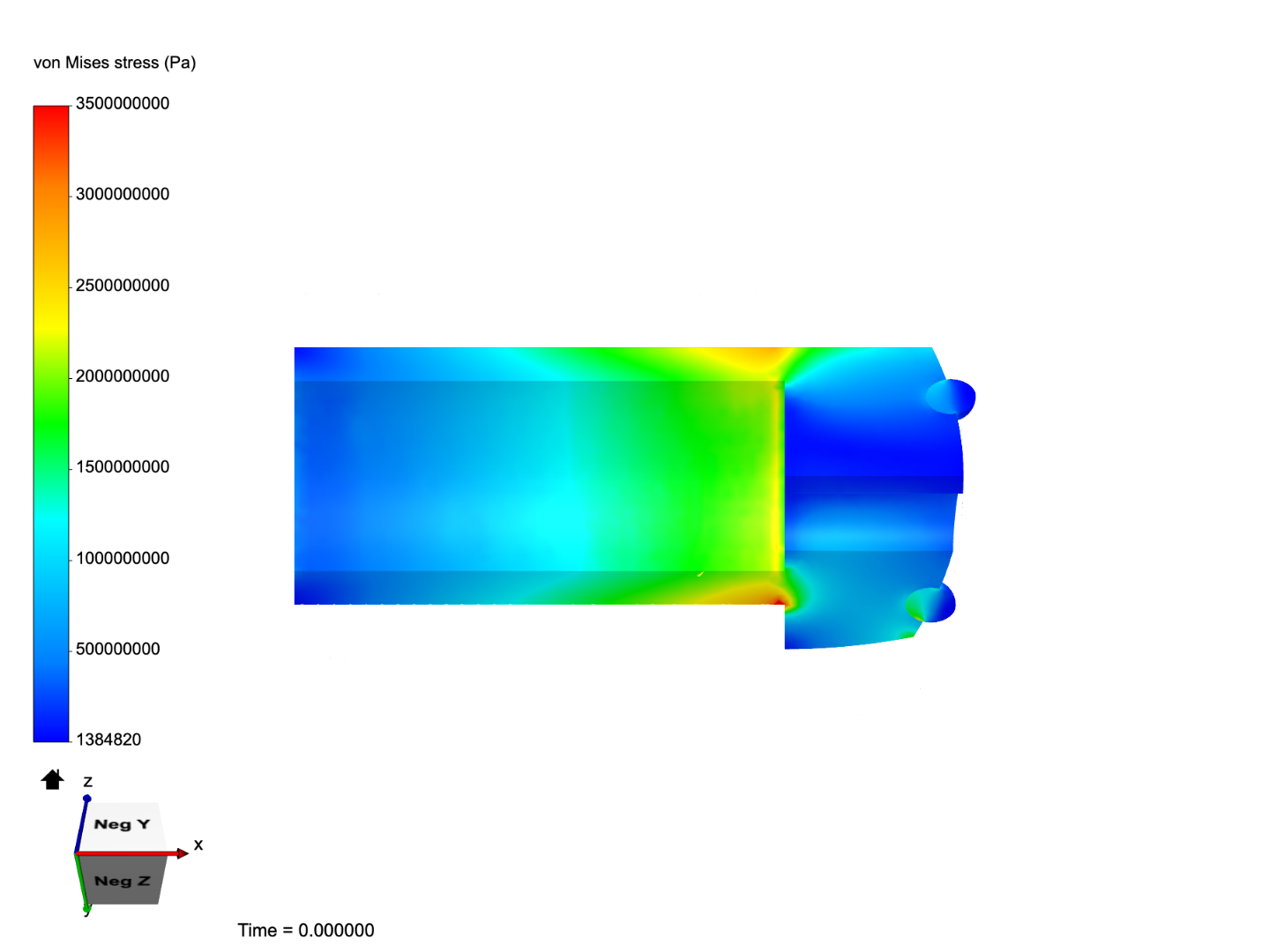 FEA of Rock Bolting Drill Bit by adolaplana | SimScale