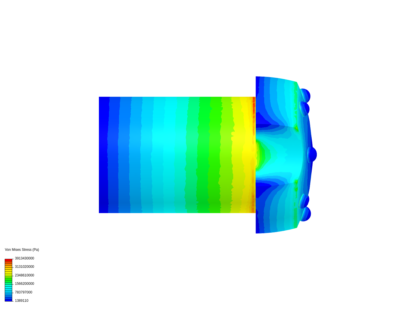 FEA of Rock Bolting Drill Bit Demo by adolaplana | SimScale
