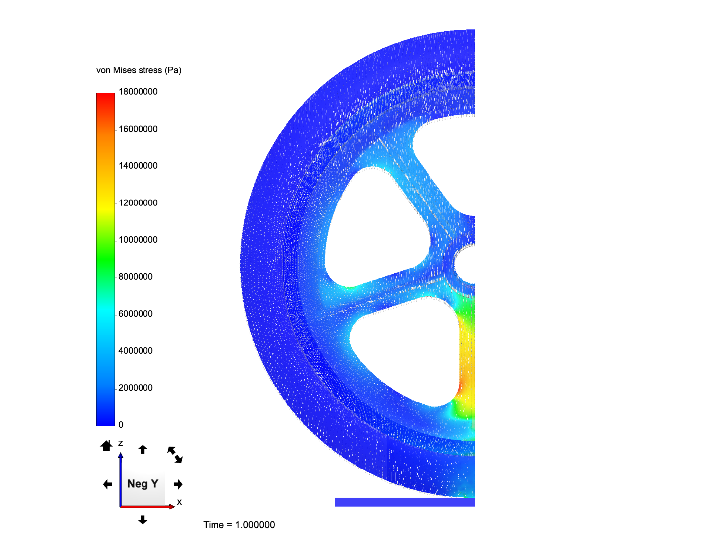 SimScale FEA Master Class - Exercise 2 by adolaplana | SimScale