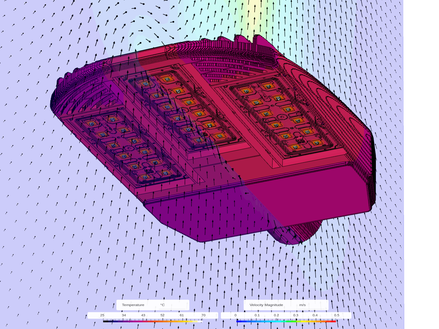 Street Light Thermal Behavior By Afischer SimScale