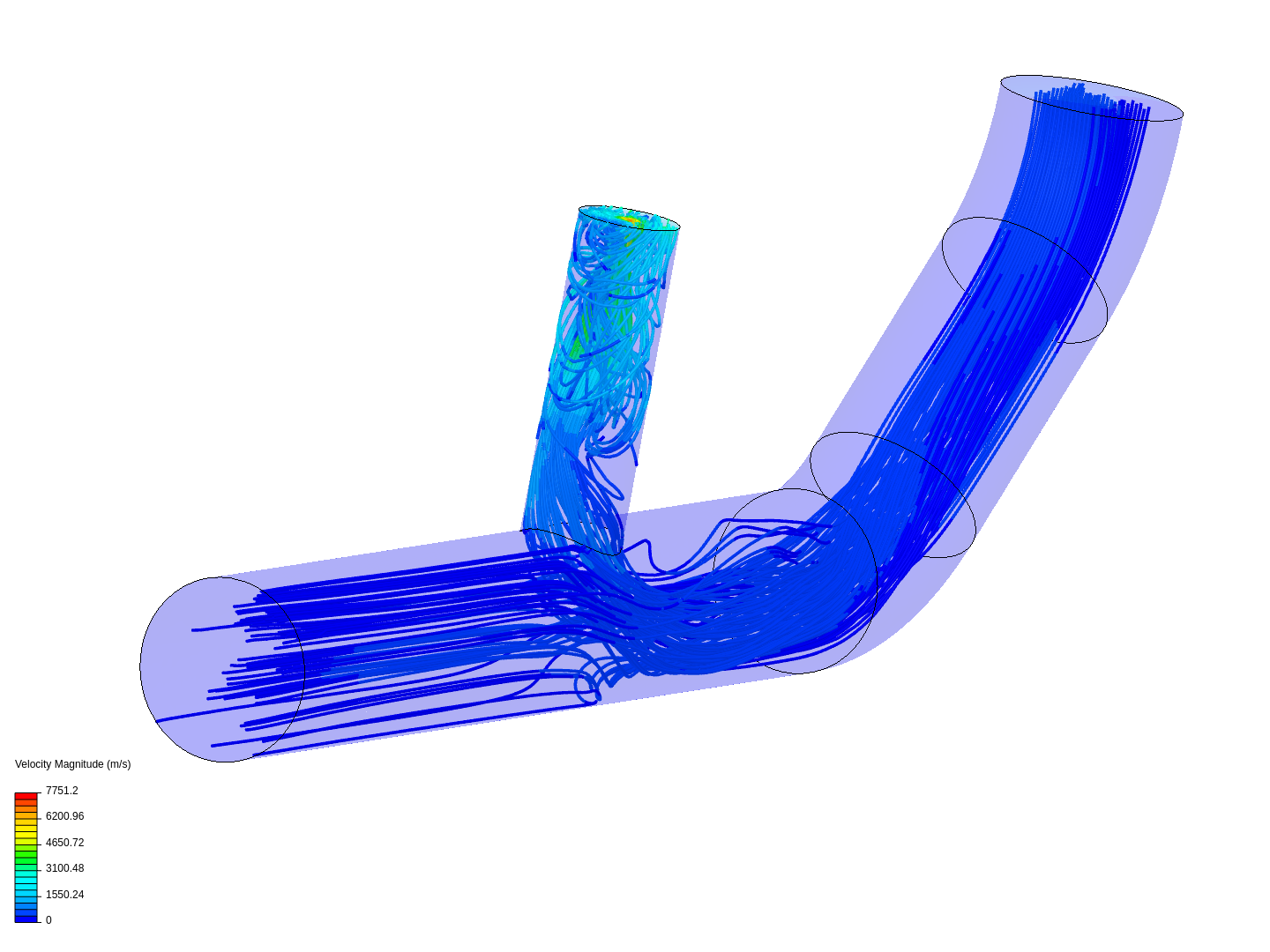 pipe flow by afsalrahimmdgl | SimScale